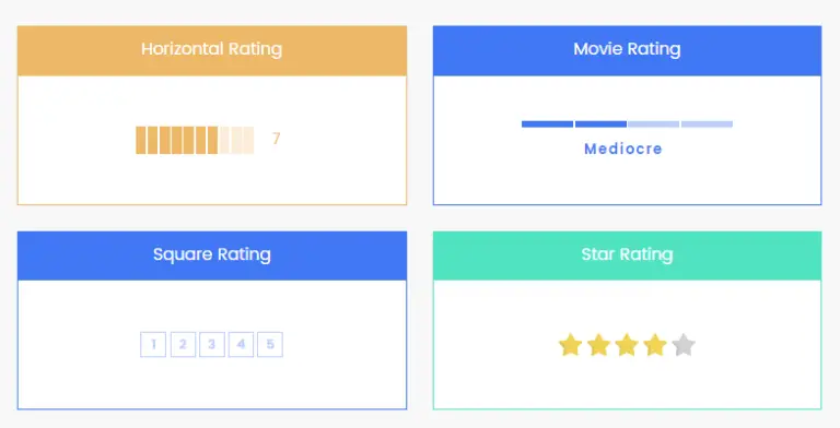 Minimal Bar Rating Component For Angular 2+ | Angular Script Minimal Bar Rating Component For Angular 2+ | Angular Script